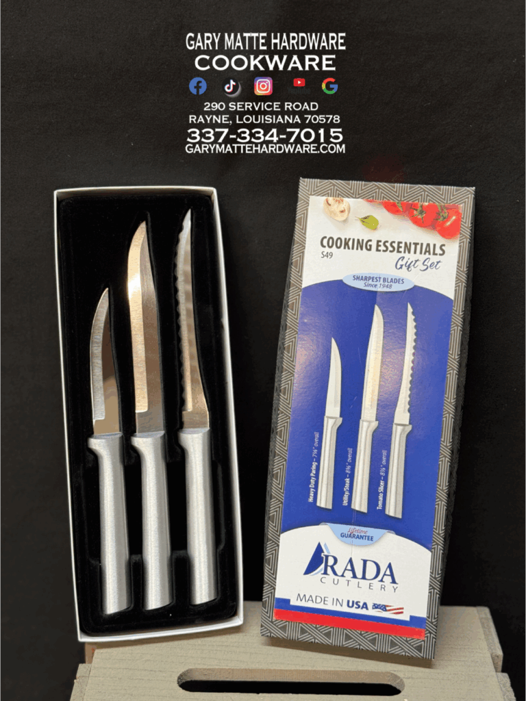 Cooking Essentials Set by Rada Cutlery - Gary Matte Hardware